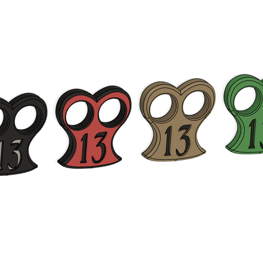 🔫 Dual Finger Knuckle Duster・ STL File for 3D printing・Cults