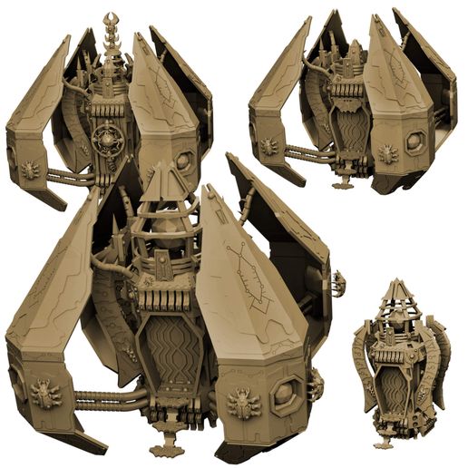 🎲 Eternal Dynasty Monolith Sci Fi Miniature (with varied bodies and ...