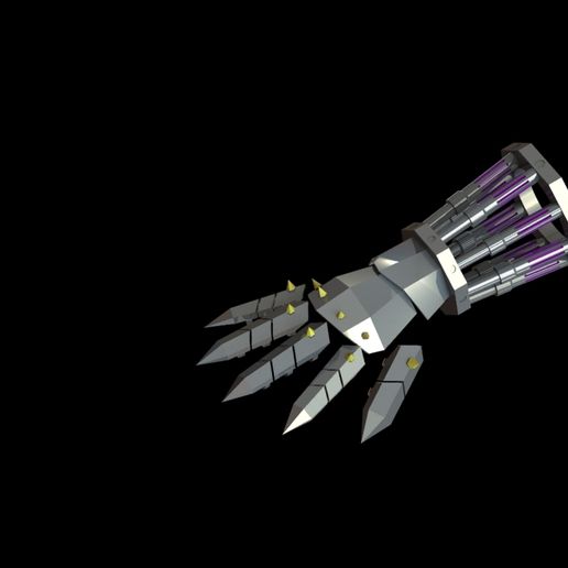 🦸‍♂️ prowler gauntlet・ STL File for ・Cults