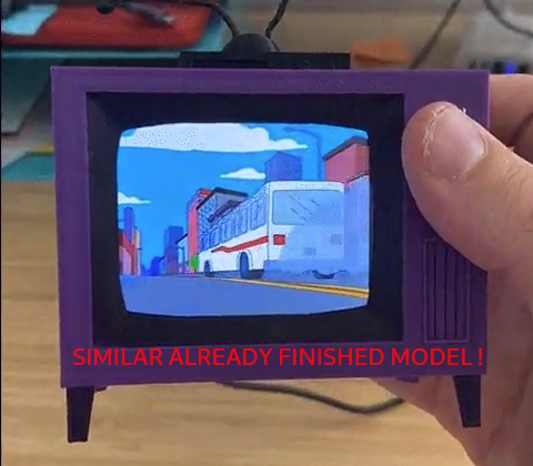 🏠 Simpsons TV 3D STL raspberry Zero・ STL File for ・Cults