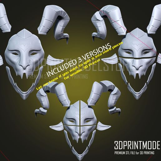 🎃 Neon White Cosplay Mask - Neon Yellow Mask - Halloween - Anime, Manga ...
