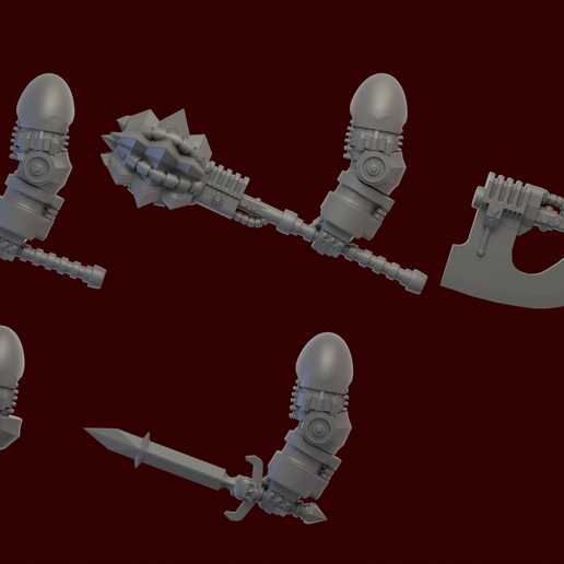 🔫 Satyr-9 weapons and arms・ 3D File for ・Cults