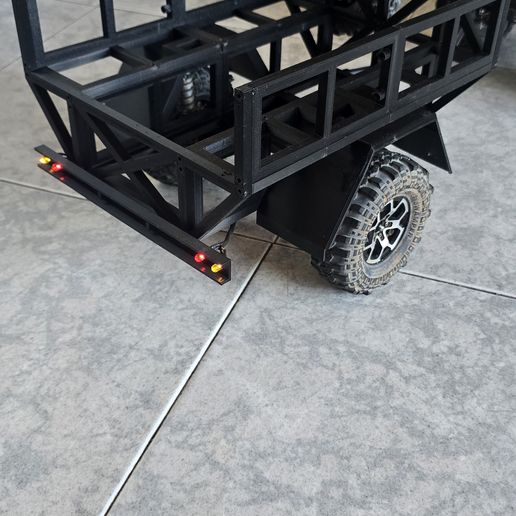 3D printer TRX4 Trailer Heavy Load・made with artillery sidewinder X2・Cults