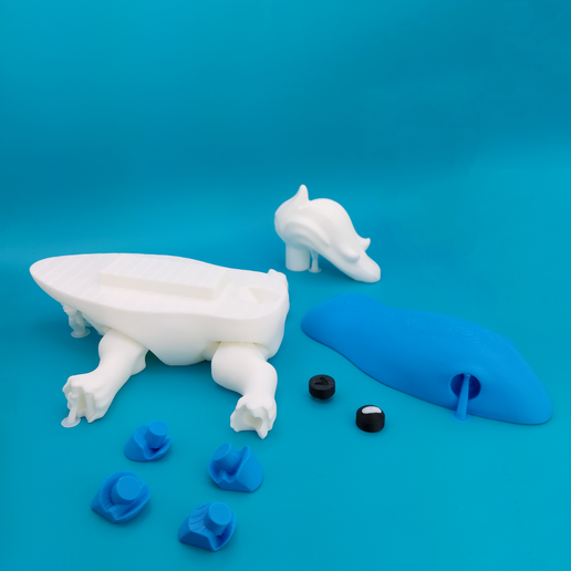 🦈 Shark Horse・ 3D File for 3D printing・Cults