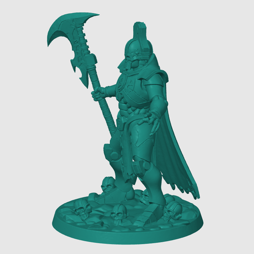 🎲 Overlord Xherakh – The Eternal Warden - Sci-Fi Undead Boss Miniature ...