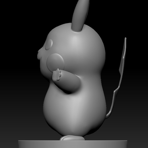 🐉 Pokemon - Pickachu・Fichier STL pour ・Cults