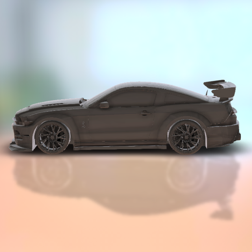 3D file Ford Mustang Shelby GT500. 🚙 ・3D printer model to download・Cults