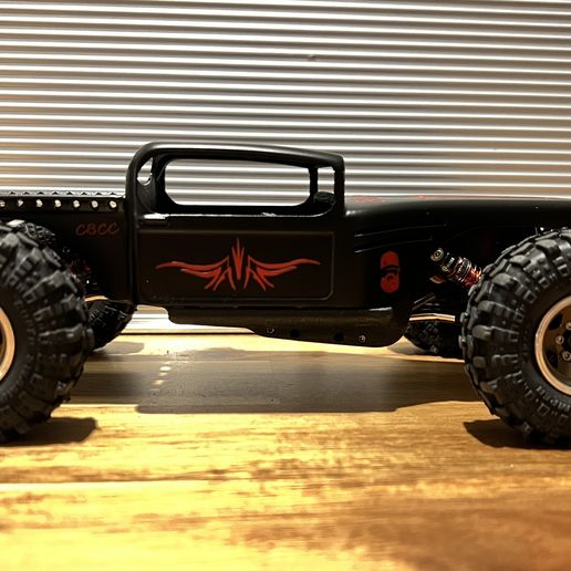 🚁 Axial SCX24 Custom Karo Maßstab 1/24 CBCC Karo HotRod・ STL File for ...