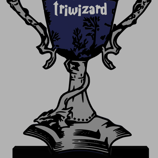 🖼️ Harry Potter Triwizard cup stand・Free 3D File for ・Cults