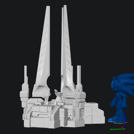🦸 Jakks Sonic Chaos Emerald Vault (READ DESC)・Free STL File for 3D ...