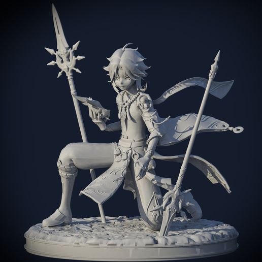 🎮 XIAO GENSHIN IMPACT・ STL File for 3D printing・Cults