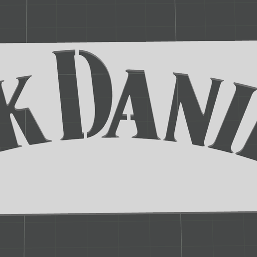 jack daniels stencil template