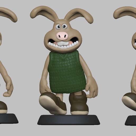 Archivo STL Hutch (Wallace and Gromit) 👾 ・Diseño de impresión en 3D ...