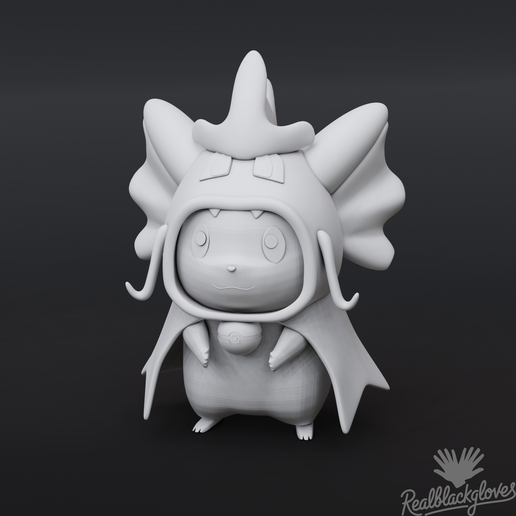 🐉 Pretend Gyarados Pikachu Cosplay・ 3D File for 3D printing・Cults