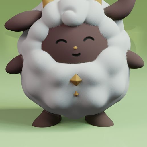 STL file Palworld Lamball 🐉 ・3D printable model to download・Cults
