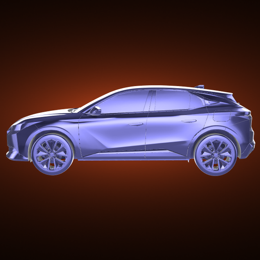 🚗 Citroen DS4 2022・ OBJ File for 3D printing・Cults