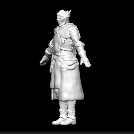 STL file Knight Dark Souls 3 3D Print Model - Armored Warrior STL File ...