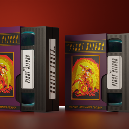 📦 MTG SliverDECK BOX COMPATIBLE WITH COMMANDER DECKS: First sliver VHS ...