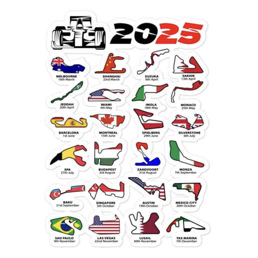 🛤️ F1 Tracks Complete Collection・ STL File for 3D printing・Cults