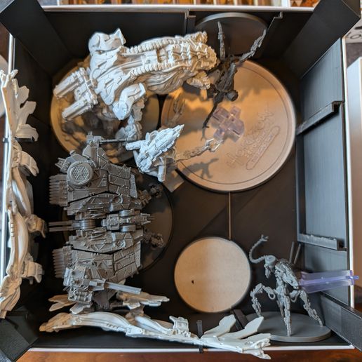 🎲 Horizon Zero Dawn Board Game All-In 3-box Organizer: Yes, it all fits ...