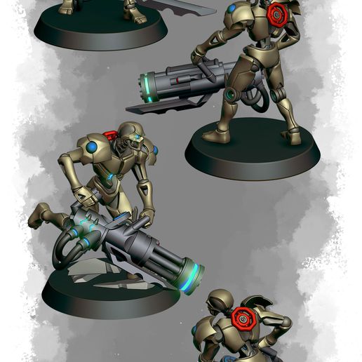 ♟ Criptors Army: Volume 1・ 3D File for 3D printing・Cults