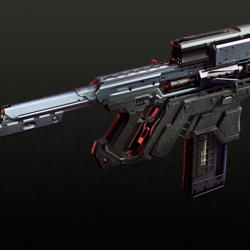 🔫 Kang Tao - Cyberpunk 2077 weapon prop・ STL File for 3D printing・Cults