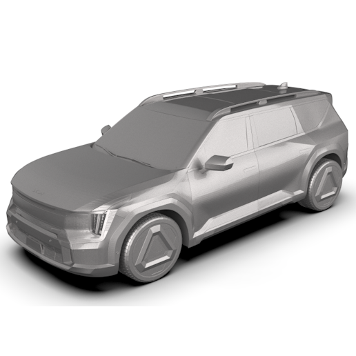 🚗 KIA EV9 GT LINE・ STL File for 3D printing・Cults