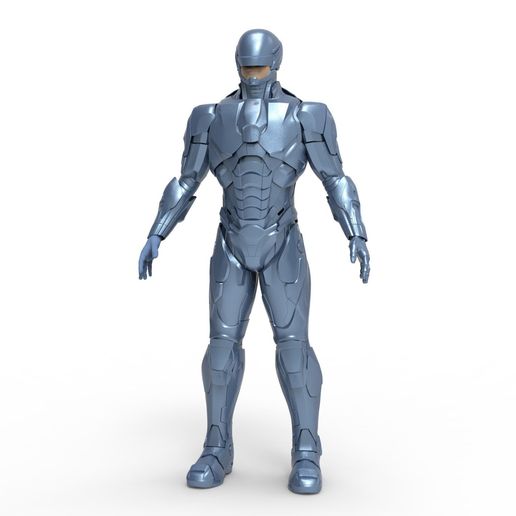 Archivo OBJ RoboCop Suit Armor Ready to 3D print 🎨 ・Plan imprimible en ...