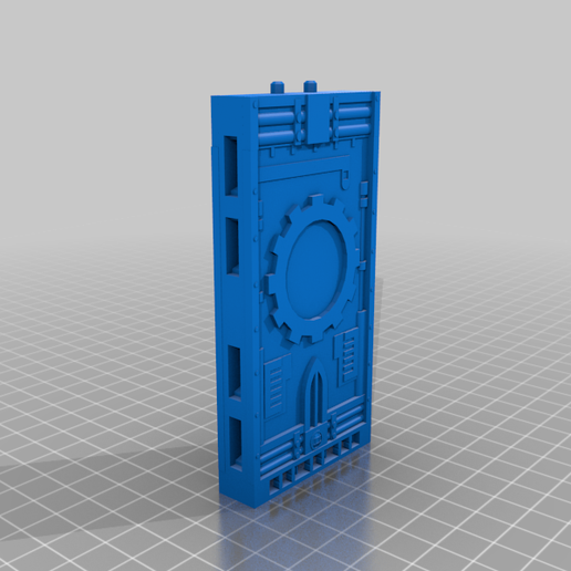 🎲 OpenLock Manufactorum Walls・Free 3D File for ・Cults