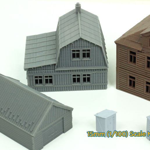 🎲 Soviet Village Set ideal for Zona Alfa or WW2 Games・ 3D File for 3D ...