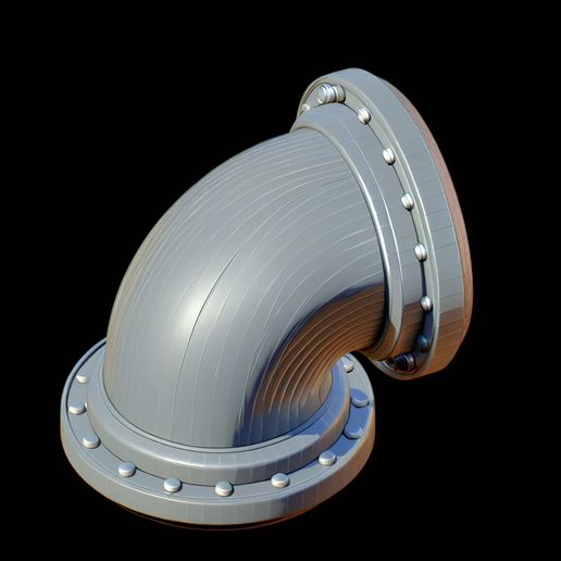 STL file Fitting Elbow Pipe 2 Side 3D Printable 🧞‍♂️ ・3D print object ...