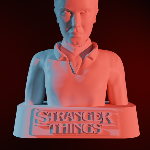 👤 Eleven (El) - Stranger Things Season 5 Finale Realistic Figurine STL ...
