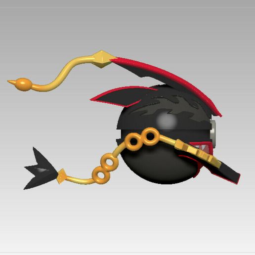 🐉 Mega rayquaza pokeball・ STL File for 3D printing・Cults