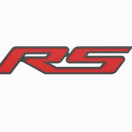 🚙 RS LOGO・ STL File for 3D printing・Cults