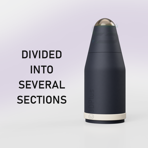 🧨 United States 155mm M712 Copperhead Artillery Shell・ STL File for 3D ...