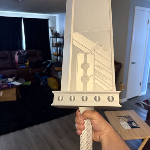 🗡️ Full Size Buster Sword Deck Box 4+ Decks・3D Print with the Bambi P1S ...