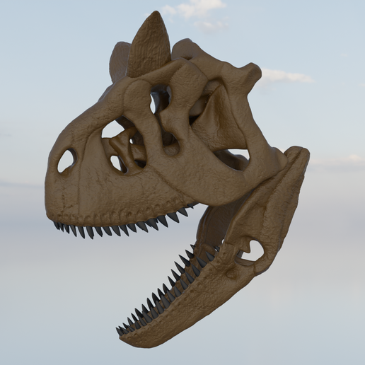 carnotaurus skeleton 3d