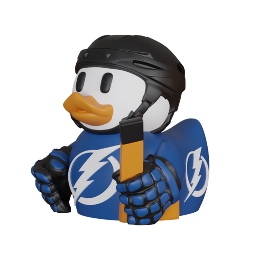 🌩️ Rubber duck-Hockey-Tampa Bay Lightning・ STL File for 3D printing・Cults