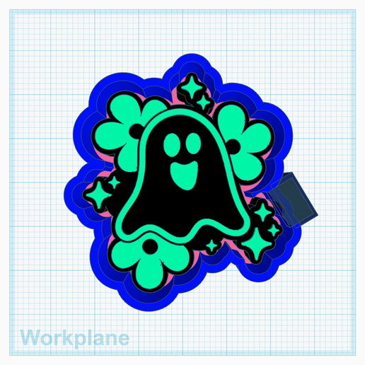 👻 Ghost flowers・ STL File for 3D printing・Cults