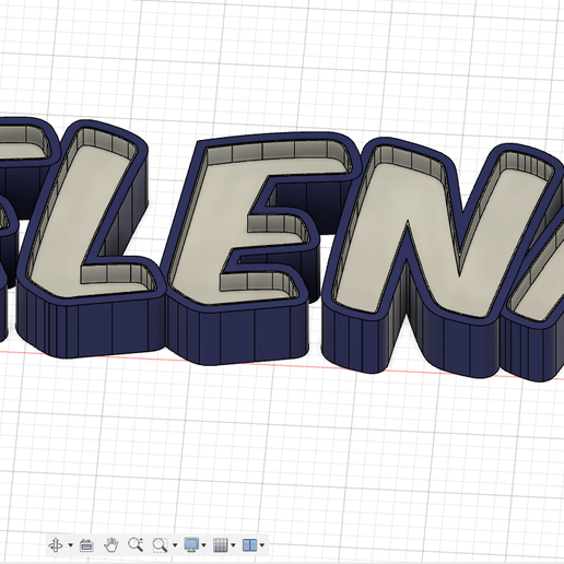 🎁 LED NAME SIGN - ELENA (GIFT/ DECO/ DESIGN)・ STL File for 3D printing ...