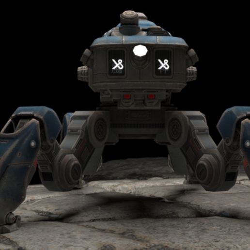 🤖 Pulsar Sc-Fi Robot・ STL File for 3D printing・Cults