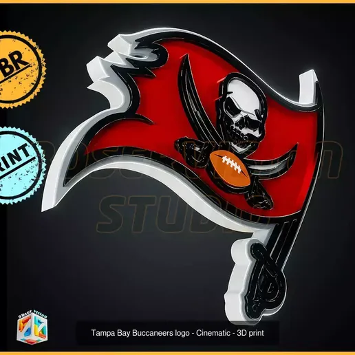 🏈 NFL football teams Pack logos 3D Printable Collection・ 3D File for 3D ...