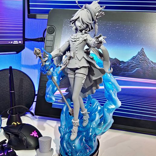 🎮 FURINA GENSHIN IMPACT (FOCALORS)・ STL File for 3D printing・Cults