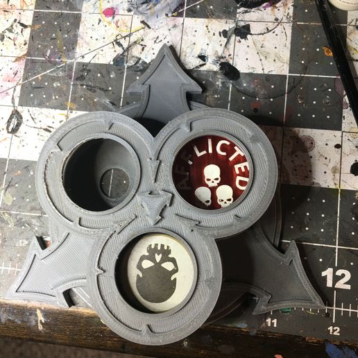 ♟ Affliction token for those Afflicted by Contagion・3D Print with the ...