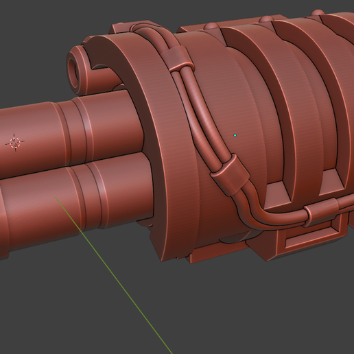 🔫 Rotary Cannon・Free STL File for 3D printing・Cults