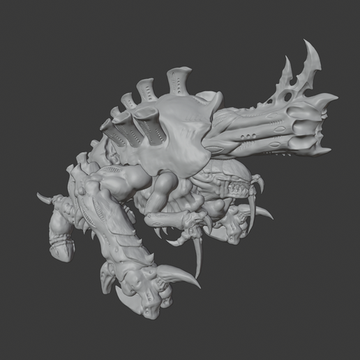 3D file Exo Plasma Bug - Alien Space Bugs - 28mm miniature 🐛 ・3D ...