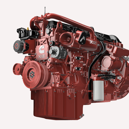 🚁 X12 Cummins/ISG Diesel Engine・ STL File for 3D printing・Cults