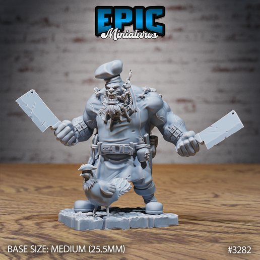 🏴‍☠️ Orc Pirate Cook ‧ DnD Miniature ‧ Tabletop Miniatures ‧ Gaming ...