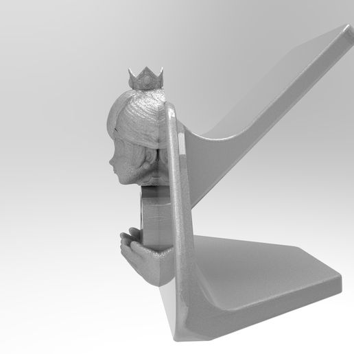 🎮 Xbox Super Mario Bros Princess Peach Controller Stand・ STL File for ...