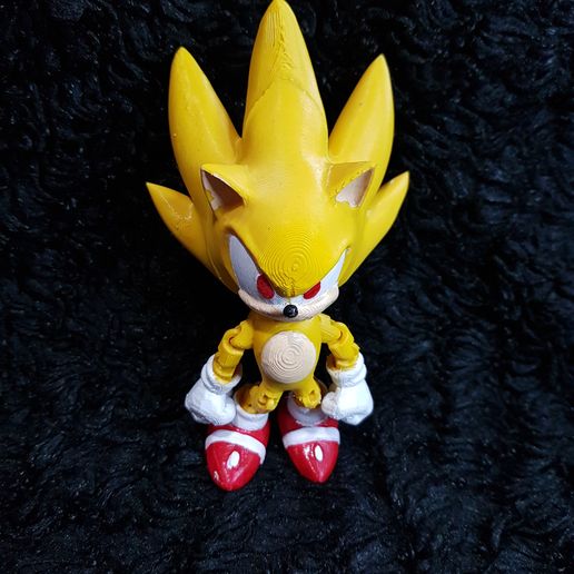 🎲 SUPER SONIC・ STL File for ・Cults